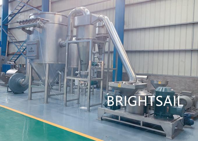 Herbal Powder Grinder Machine Moringa Tea Leaf Powder Pulverizer Easy ...