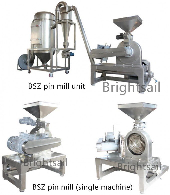Wide Chamber Pin Mill Into Mustard Seed Powder Spice Grinding Machine ...