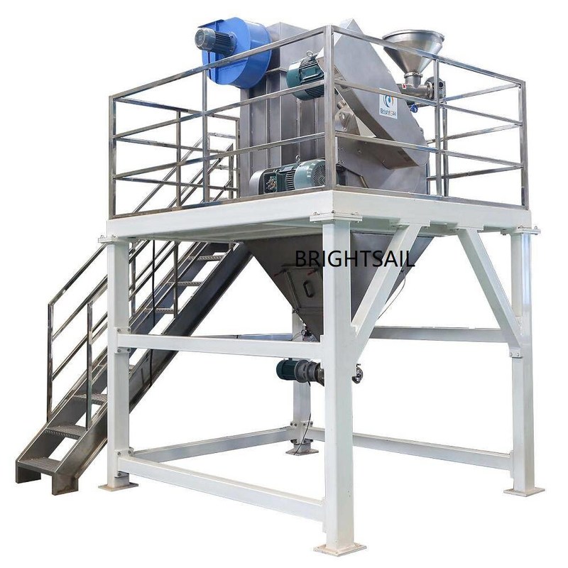 Skimmed Soya Bean Pin Mill With Stainless Steel Wide Chamber Pin Mill ...