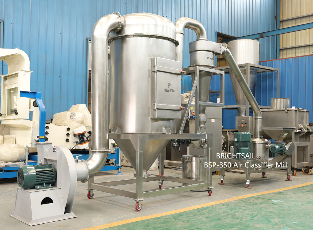 Teff Flour Powder Making Machine Air Classifier Mill Powder pulverizer ...