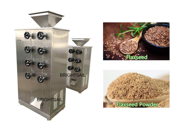 Food Iso Powder Grinder Machine 50 To 500 Kg Per Hr Capacity Flaxseed ...