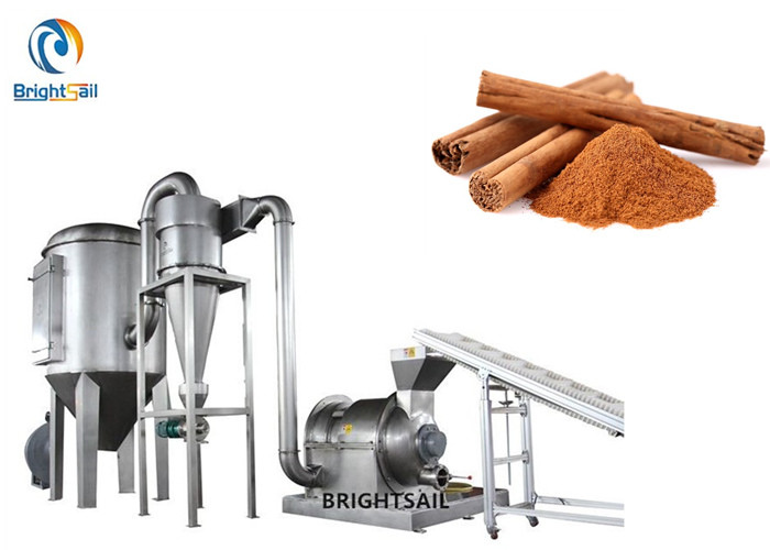 100-2000 Kg/H Spice Powder Grinding Machine Cinnamon Chili Hammer ...