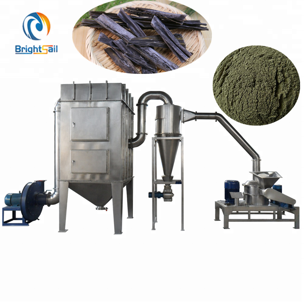 2500 Mesh Seaweed CI 15mm Small Flour Milling Machine